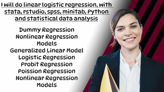 Do Linear Logistic Regression With Stata Rstudio Spss Minitab By