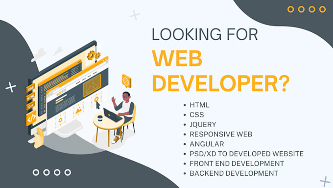Make Static Dynamic And Responsive Frontend Website Design By Mohsin