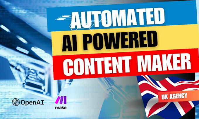 Build An Ai Driven Automated Content Manager By Ai Up Agency Fiverr