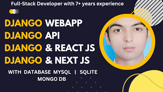 Develop Django Rest Api Backend With React Next Js Or Vue Js Frontend