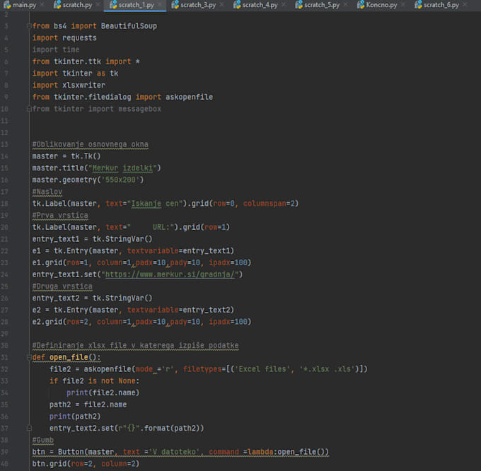 Assist With Web Scraping In Python By Rokjedlovcnik Fiverr