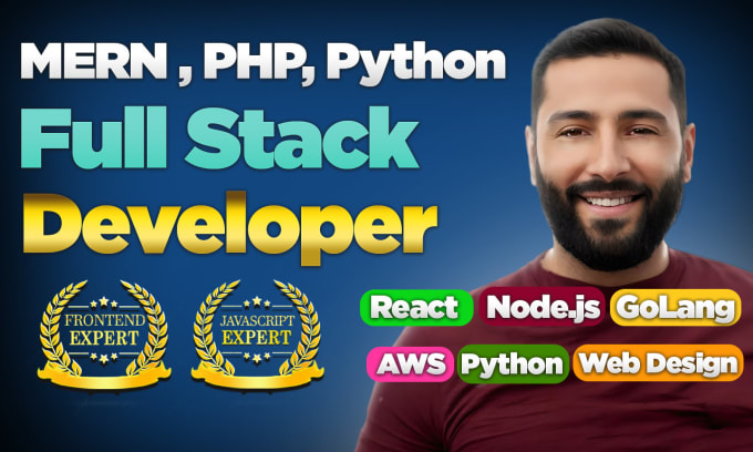 Be Your React Vue Nodejs Php Python Full Stack Developer By Denis Dev