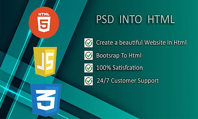 Be Your Front End Developer Using Html Css Js Jquery