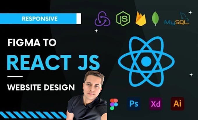 Turn Your Figma To Reactjs And Tailwindcss Website By Mathiasemendoza