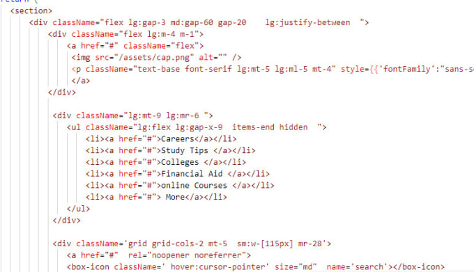 Fix Your Errors In Your Html Css Javascript And React Js File By
