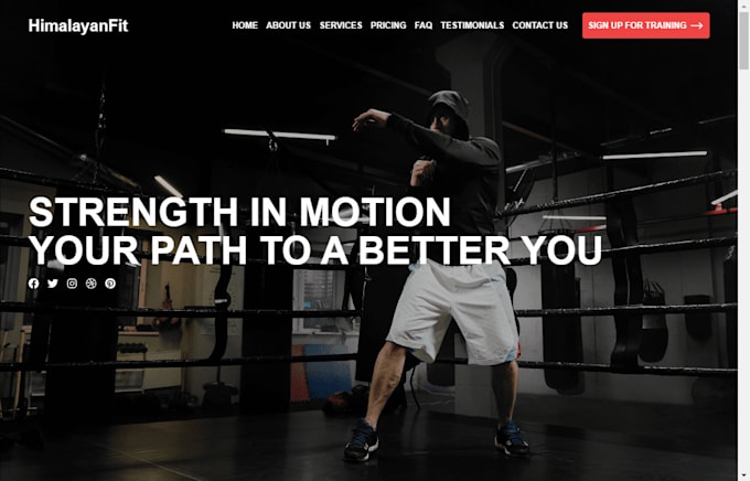 Create Landing Page With React Next Tailwind By Mandiptamang Fiverr