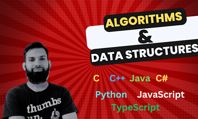 Help You With Data Structures And Algorithms By Haseeb Ullah St Fiverr