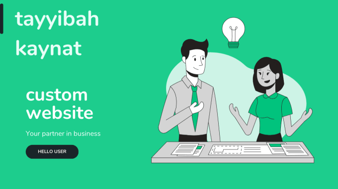 Design Custom Website Using Html Php Css Javascript By Tayyibahkaynat