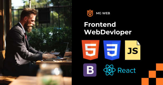 A Frontend Devloper Using Html Css Js Bootstrap Reactjs By