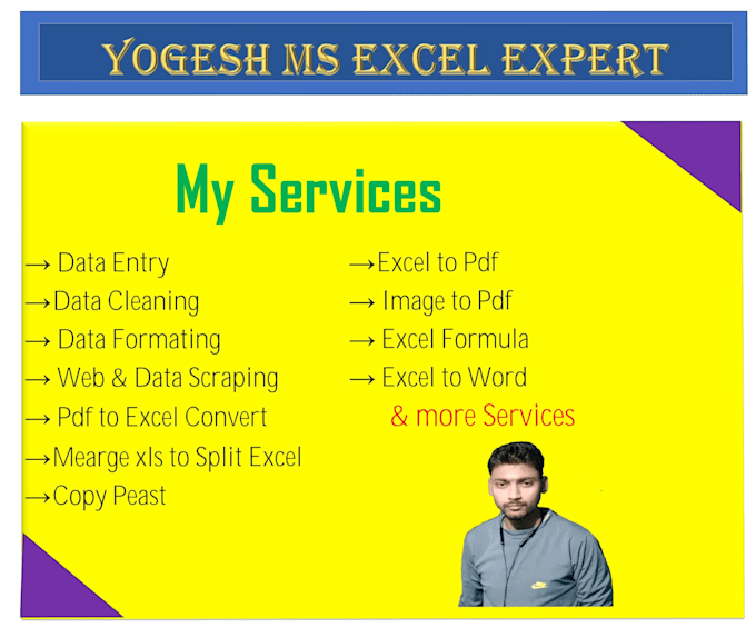 Data Cleaning Data Entry Data Formatting Web Scraping By Yogesh