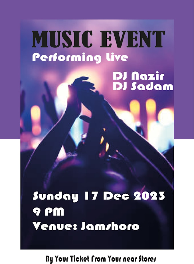 Design Poster For Your Event And Parties By Rahib Dayo Fiverr