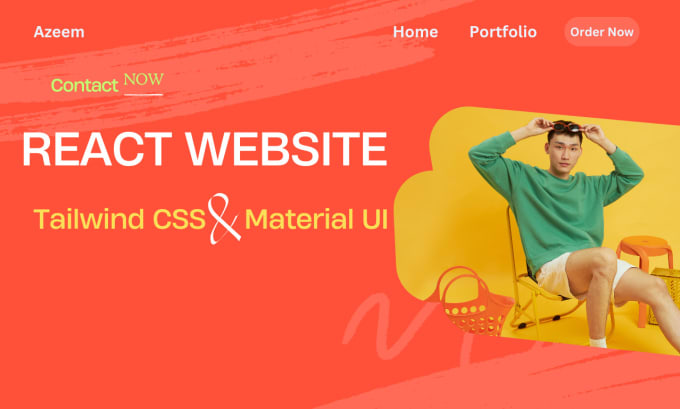 Build Responsive React Website React Js Tailwind Css With Material Ui