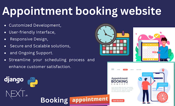 Develop Appointment Booking Web Application By Techi Service Fiverr