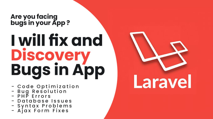 Fix And Discovery Bugs And Errors In Laravel Application By