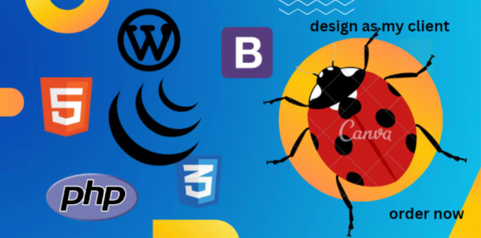 Design Ui Landing Page Using Html Css Bootstrap Jquery Php Wordpress