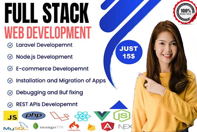 Your Full Stack Web Developer Php Nodejs React Js Css Html