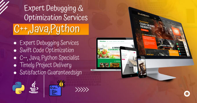 Code And Debug Cpp Java Python Datastructure Programs And Projects By