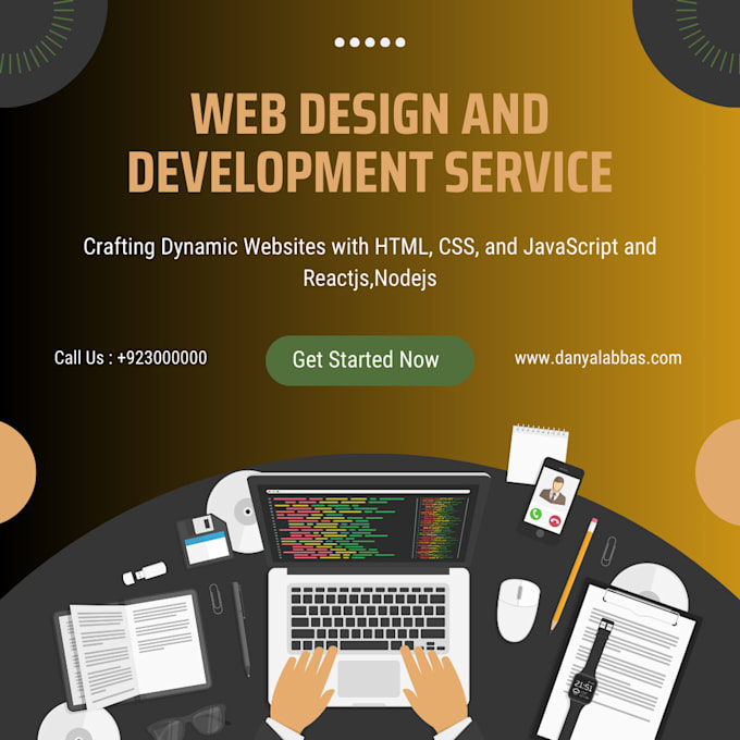 Develop Websites As A Full Stack Developer Using Html Css Javascript