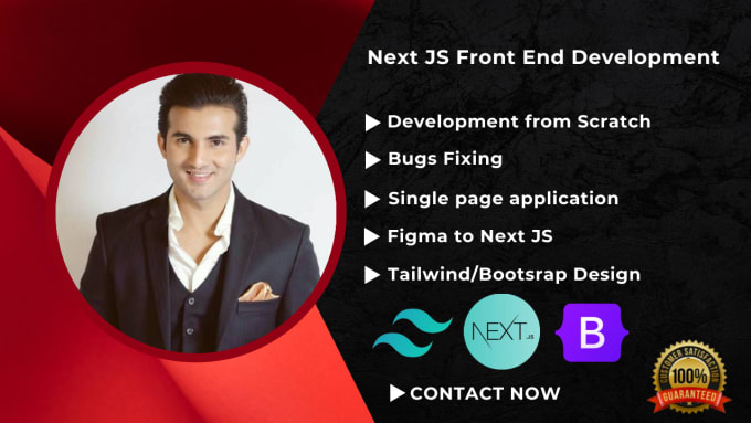 Be Your Next Js Developer Figma To Nextjs React Js Tailwind Css