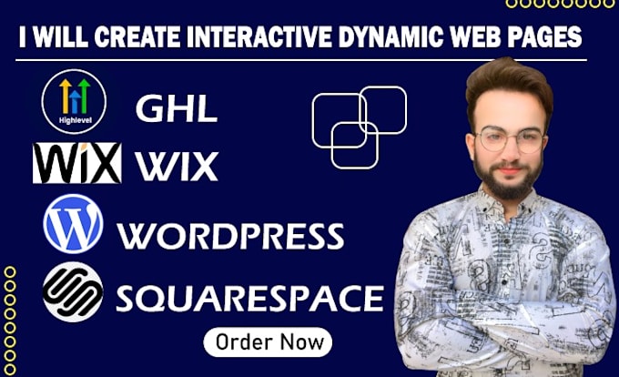 Create And Integrate Custom Dynamic Web Pages For Squarespace Wordpress