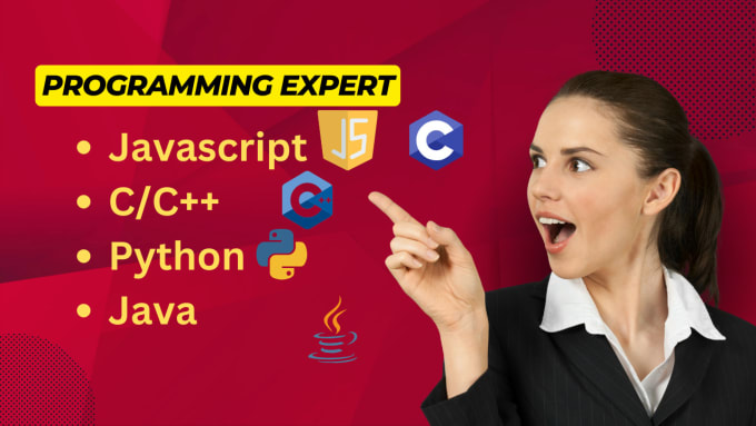 Your Expert Python Java C Cpp And Javascript Programmer By Ayesha