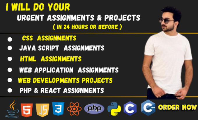 Do Urgent Html Css Javascript Php Assignments And Web Development