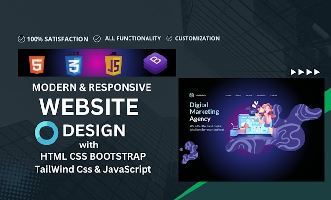 Make Portfolio Using Html Css By Siyyam Jutt Fiverr