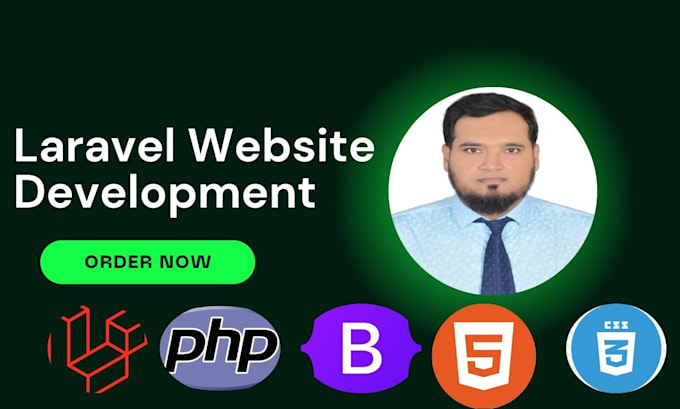 Develop Laravel Website Laravel Frontend Developer Php Html Css By