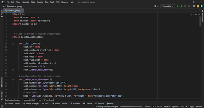Design A Python Gui Using Tkinter By Kipkoriraron Fiverr