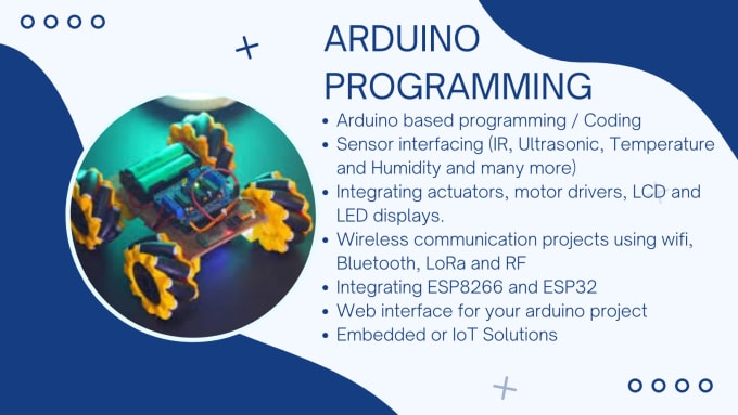 Do Fully Customized Arduino Esp32 And Esp8266 Based Programming Project