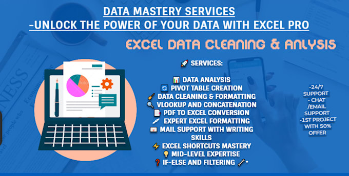 Do Excel Wizard Data Analysis Cleaning Formatting By Jeevith Kobra Fiverr