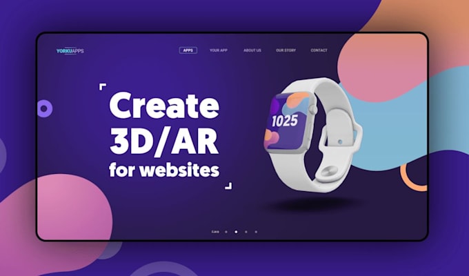 Do Immersive 3d Website As 3js Developer Webgl Interactive 3d Model