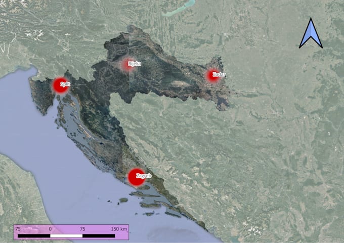 Do Gis Mapping Spatial Analysis Georeferencing And Design By