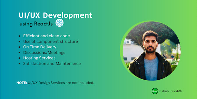 Do Frontend Web Development Using Reactjs Html Css Bootstrap By