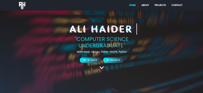 Create Websites Using Html Css Javascript React And Nodejs By Ali