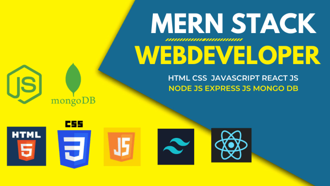 Create Responsive Websites In Html Css Javascript React Nodejs Mern