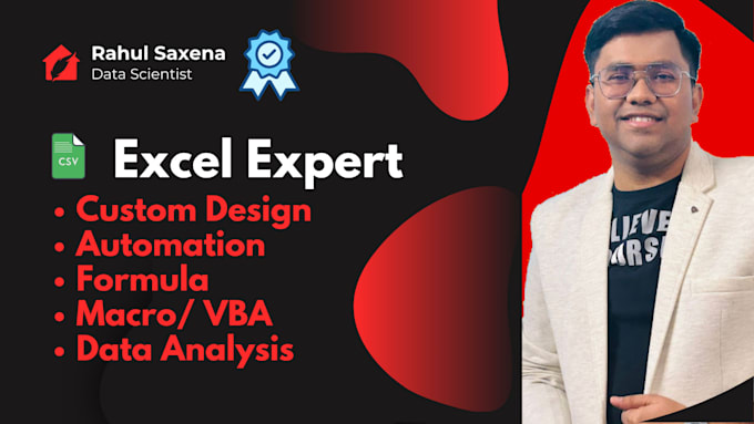 Craft Advanced Excel Spreadsheets Vba Macros Formulas By Rahul