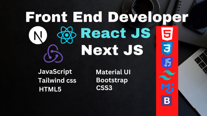 Work Nextjs Reactjs Tailwind Css Html5 Css3 Material Ui Bootstrap5
