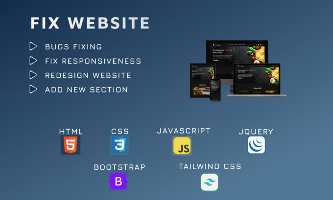 Create Edit Or Fix Html Css Javascript Code