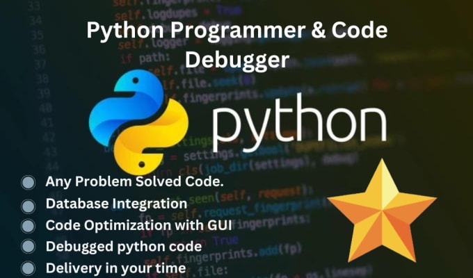 Fix Debug Python Program Errors And Optimize Your Code By Sadaqat1081