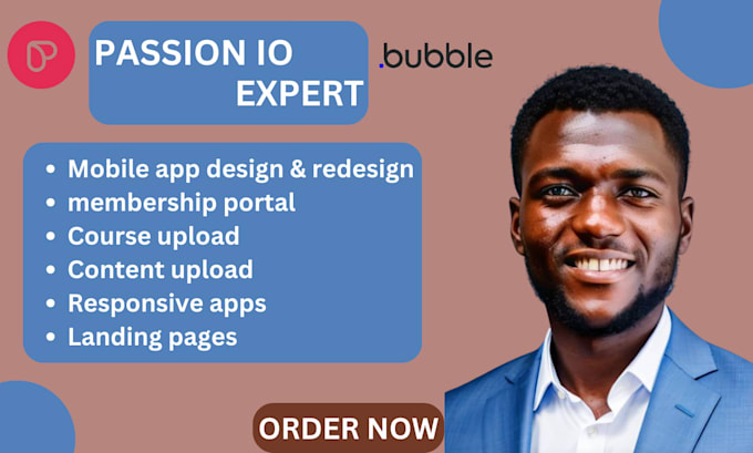 Passion Io Bubble Io Flutterflow Adalo Mobile App Development Online