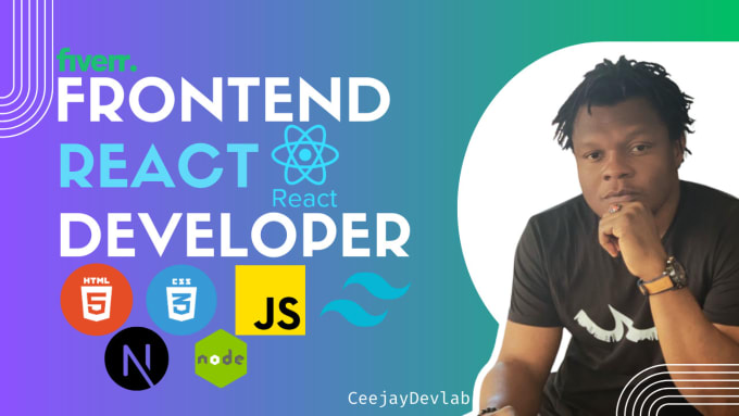 Be Your Frontend Web Developer With Reactjs Html Css By Benedict