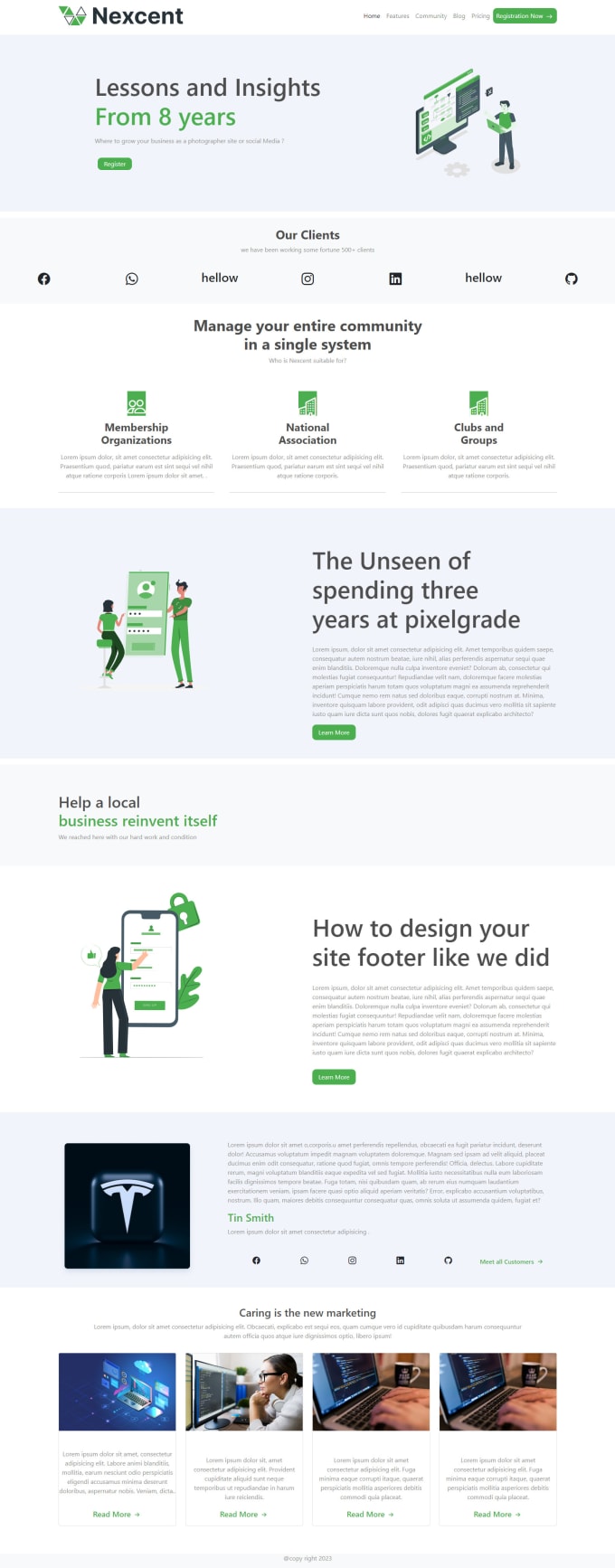 Professional Website Design Using Html Css Javascript By Rizwan Dev