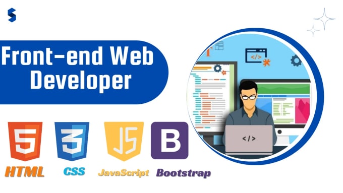Be Your Frontend Developer Using Html Css Javascript Bootstrap By