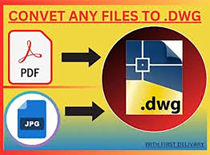 Convert Hand Sketch Pdf Image Into Cad Format With Scale Vice Versa By