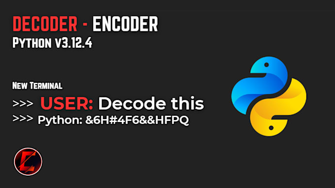 Create A Message Decoder And Encoder Using Python By Cc Coder Fiverr