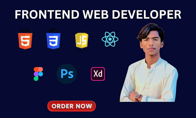 Be Your Frontend Web Developer Front End Developer Html Css React Js