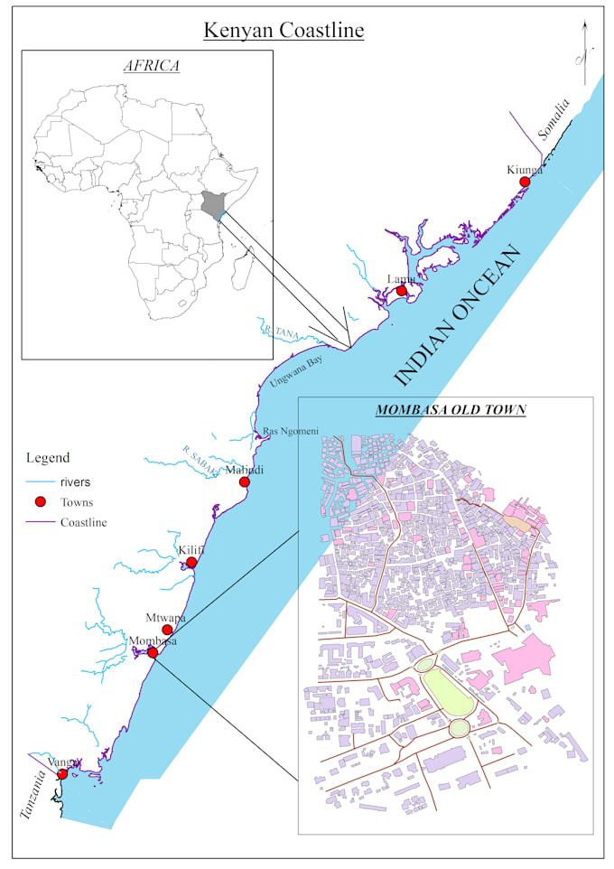 Create Gis Maps With Arcmap And Qgis And Do Spatial Analysis By Tabby0o