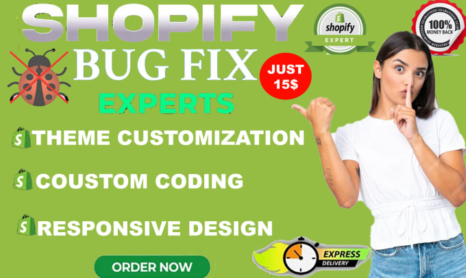 Edit Code Develop Shopify Theme Fix Html Css Issues Add Custom