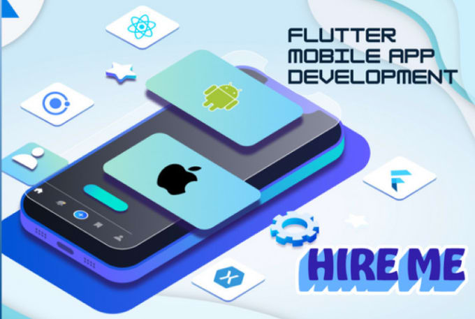 Build Flutter Mobile App Development Android App Developer Ios App